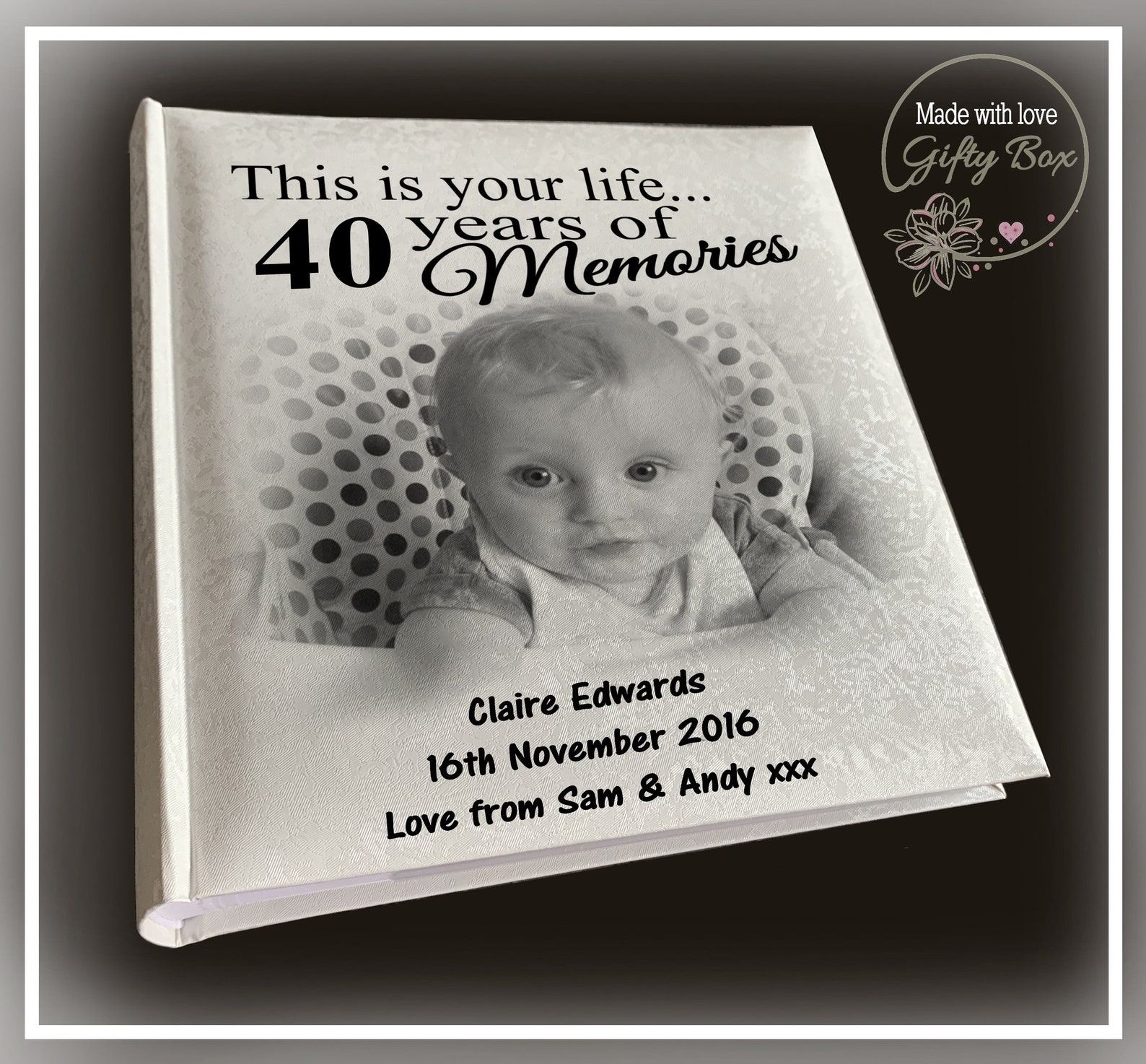 40th Birthday Memory Keepsake Present Personalised Photo Etsy 40th-birthday-memory-keepsake-present-personalised-photo-etsy