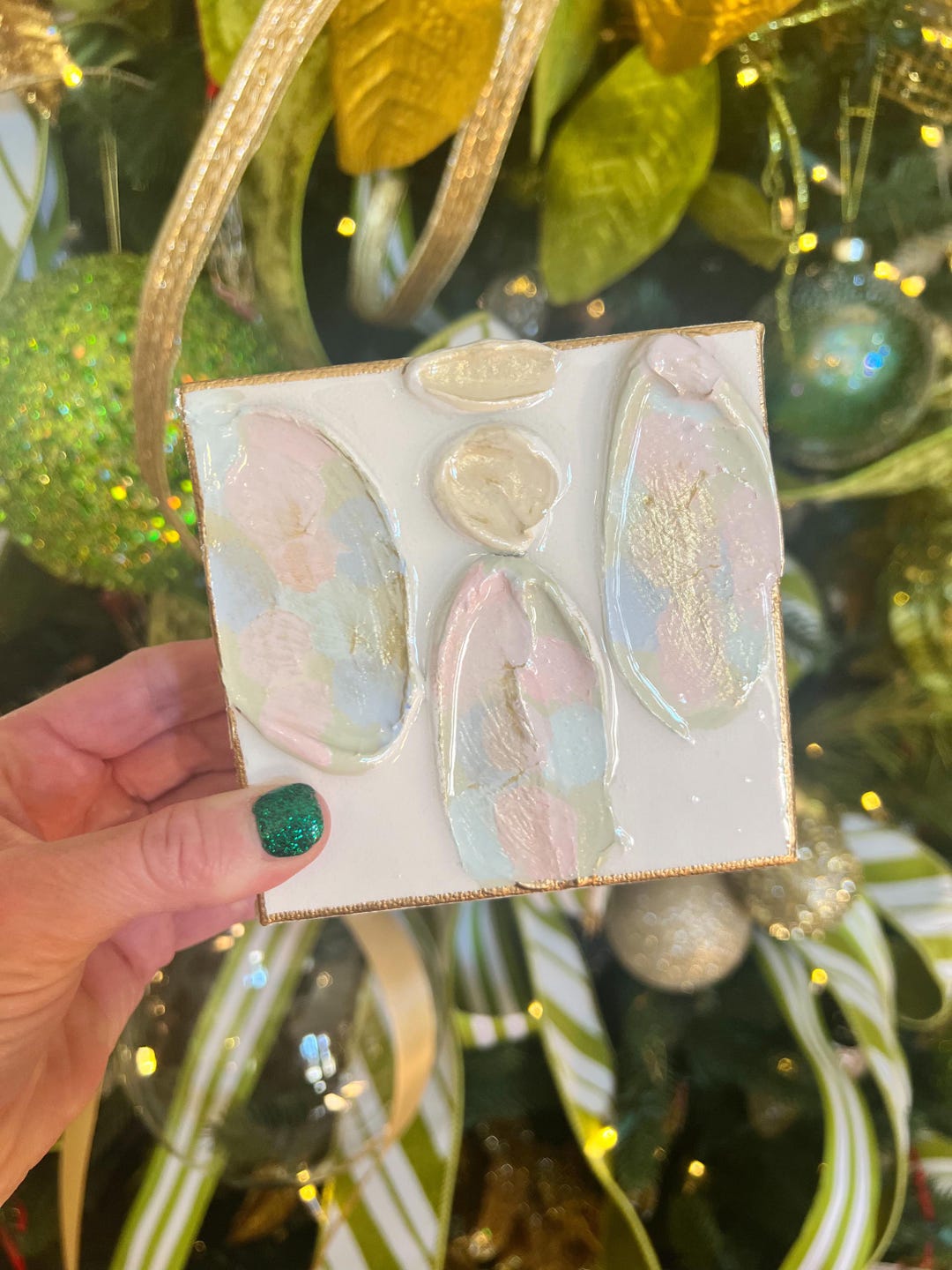 4x4 Angel Canvas | Angel Home Decor | Sentimental Gift | Hand Painted ...