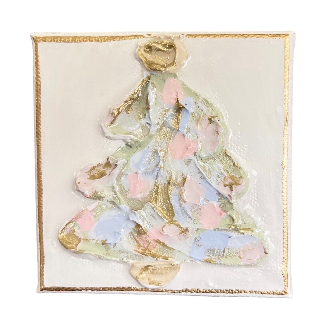 4x4 Canvas Christmas Tree - Etsy