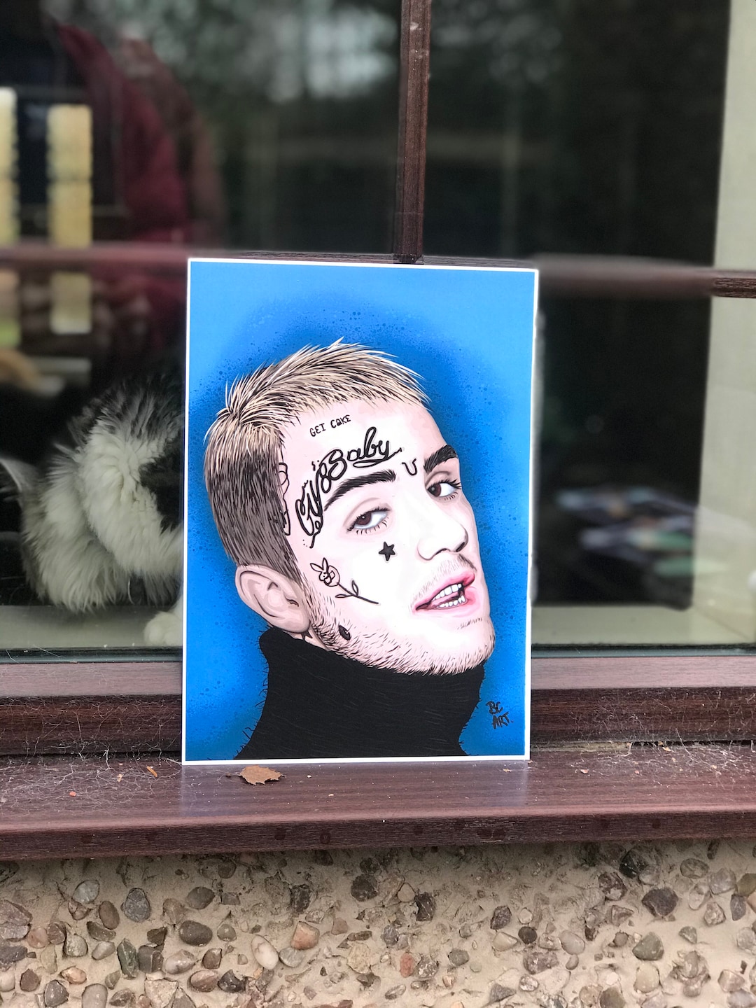 Lil Peep Art Print - Etsy