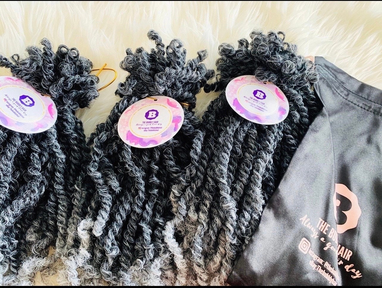 Hand Twisted Crochet Twists in T-gray - Etsy