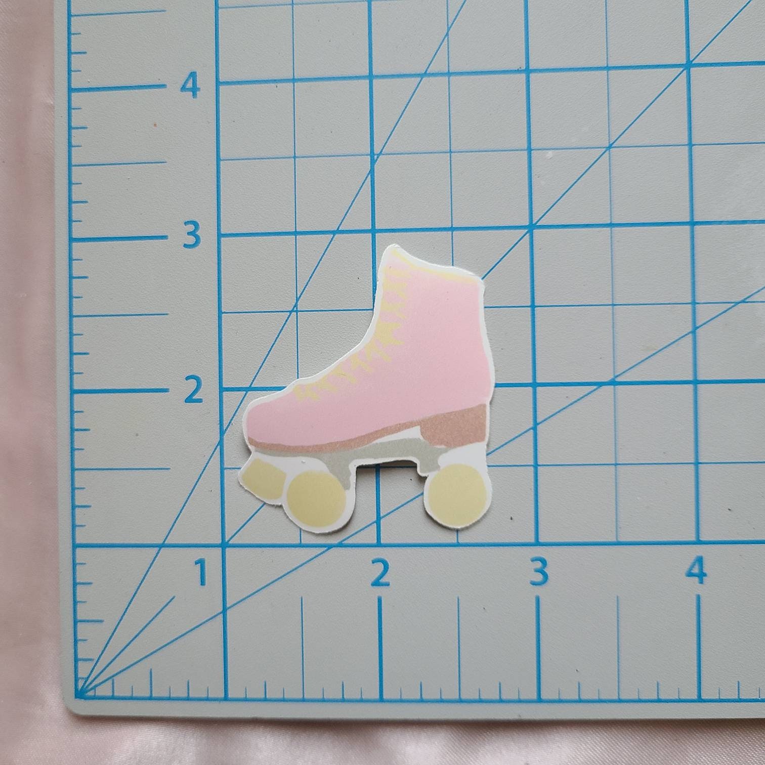 Pegatina de patines, pegatina de patines cuádruples, pegatina de ...