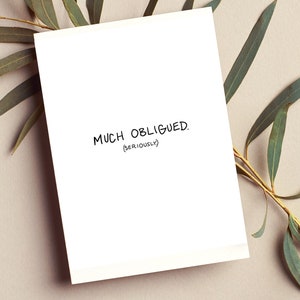 Printable Funny Thank You Card, Digital Download | Instant Download ...