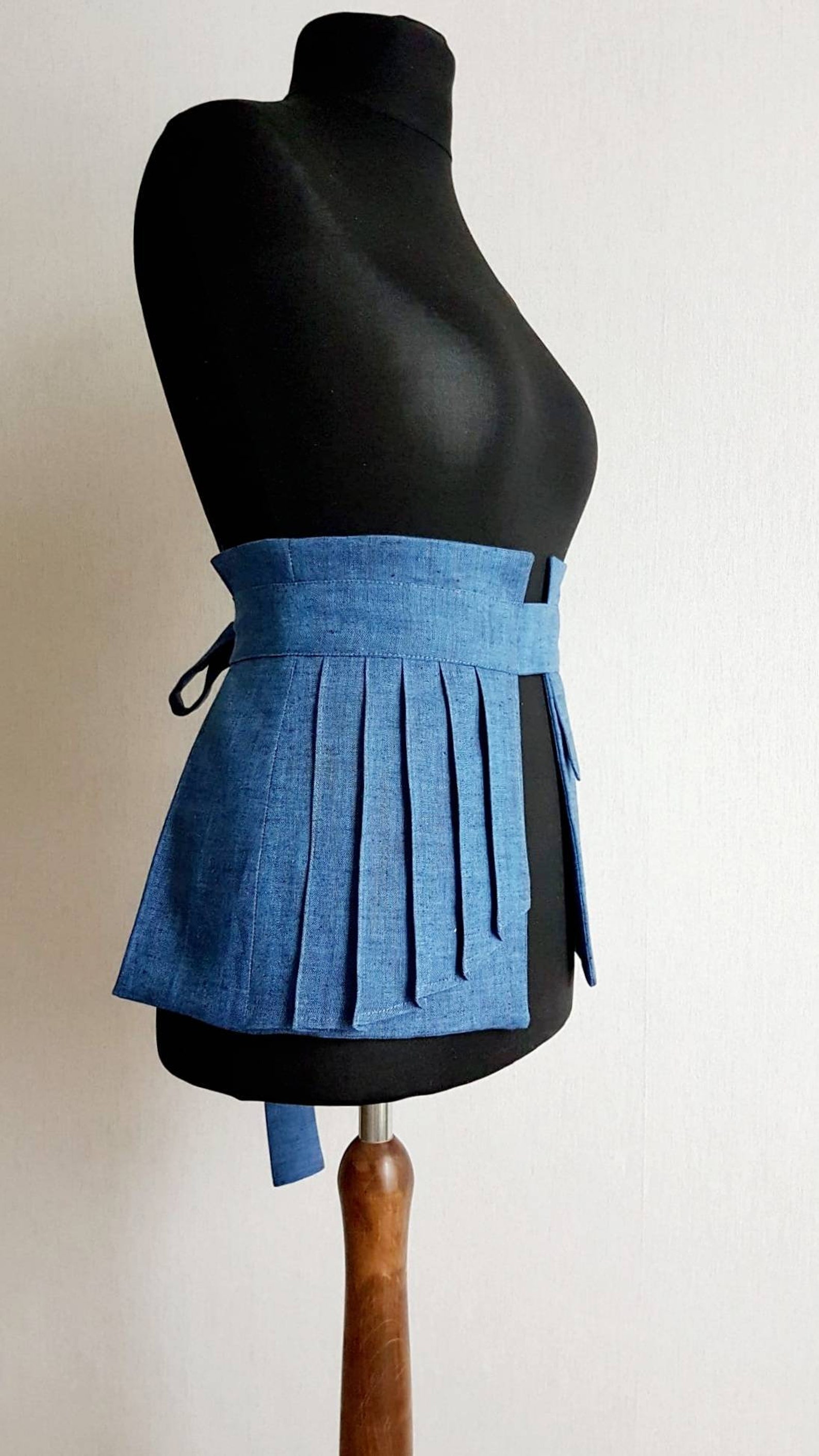 Obi Style Belt/ Wrapp Belt/ Unique Belt With Pockets/obi Style | Etsy