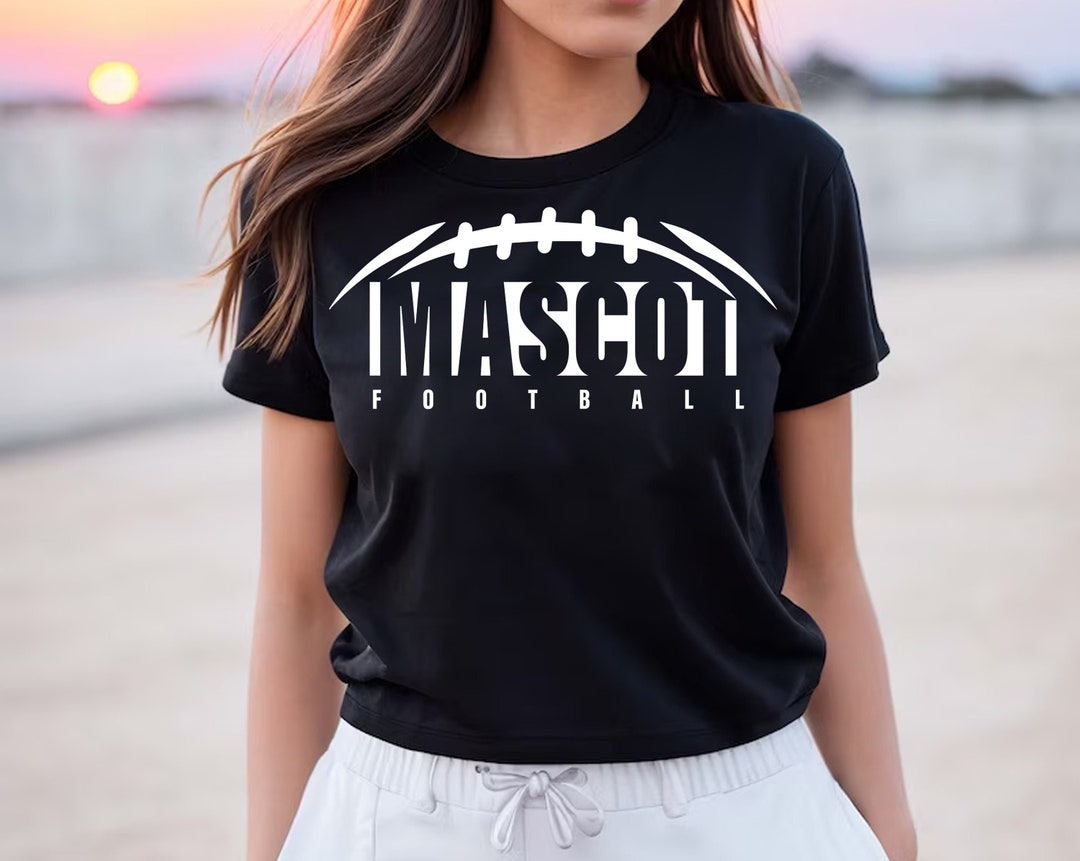 Football Team Shirt Mascot Template Svg Cricut Cut File, Football Team ...