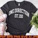One Direction SVG Instant Digital Download - Etsy