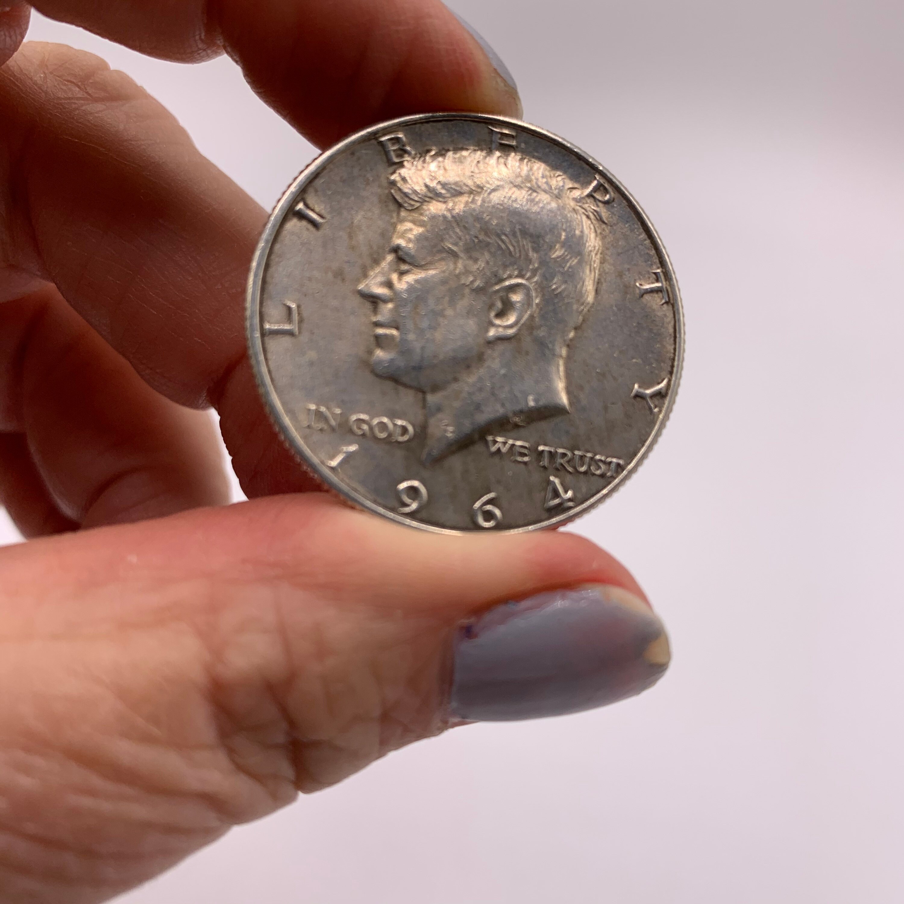 1964 JFK Half Dollar Denver Mint Mark President John F Etsy UK