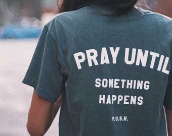 Prayer Works Shirt - Etsy