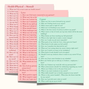 200 Questions to Ask Your Tarot, Tarot Question Ideas, Tarot Deck, Love ...