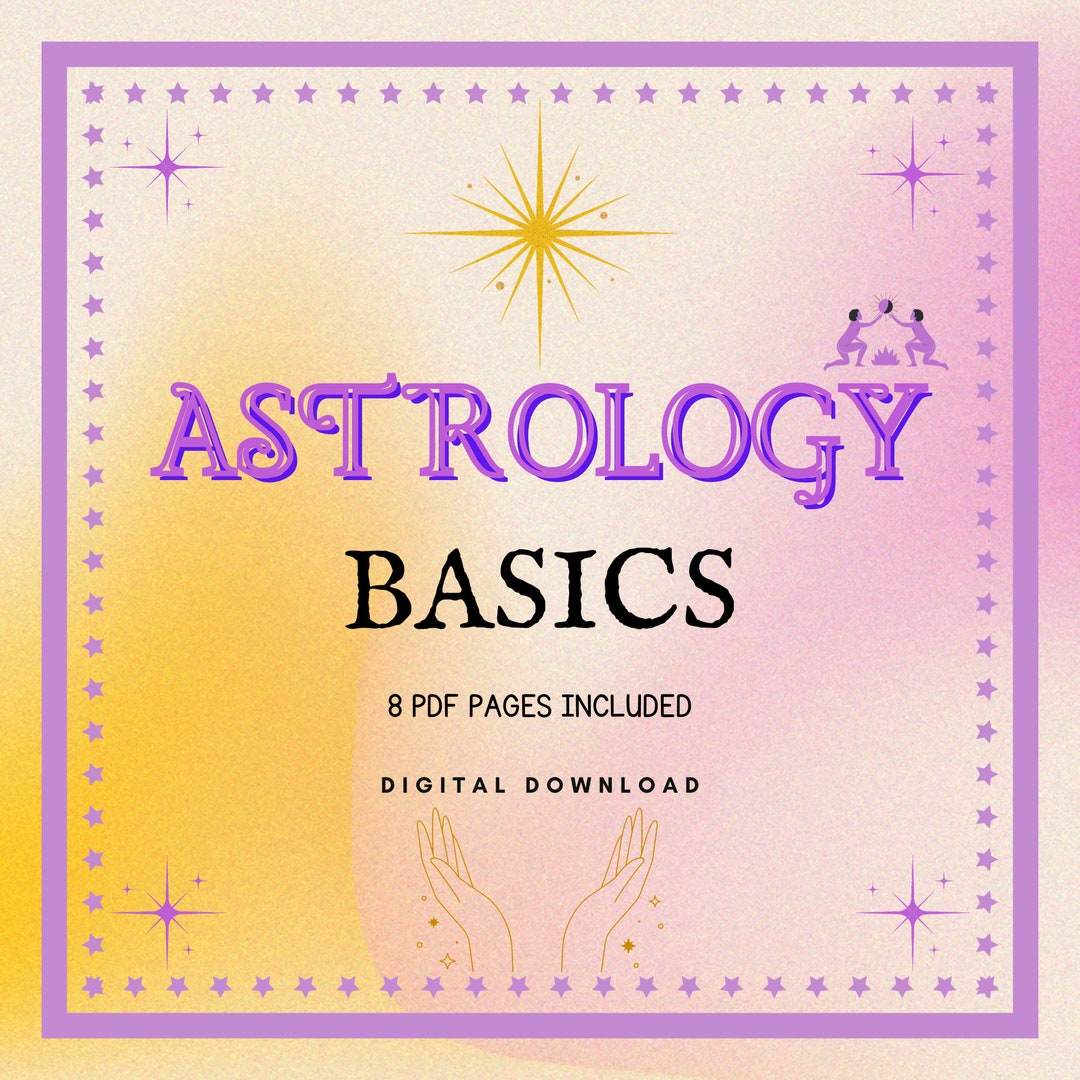 Astrology Basics, Astrology Cheat Sheet, the Planets, Aspects ...