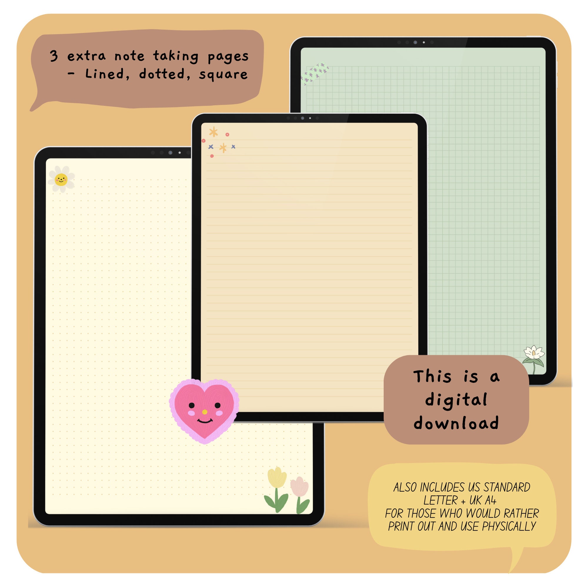 Digital Reading Journal, Book Tracker (PDF) - Etsy