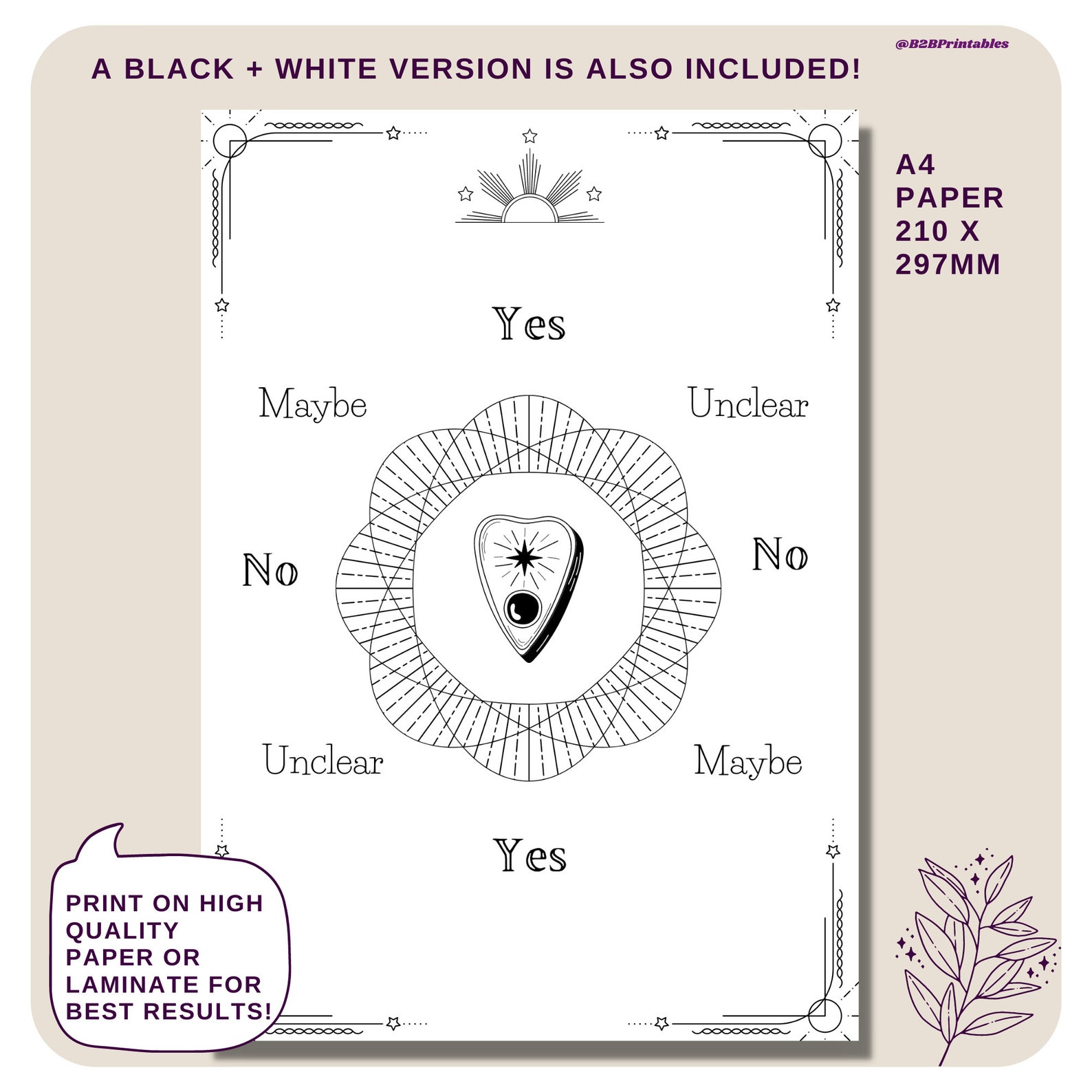 Pendulum Chart Pendulum Guide Divination Healing | Etsy