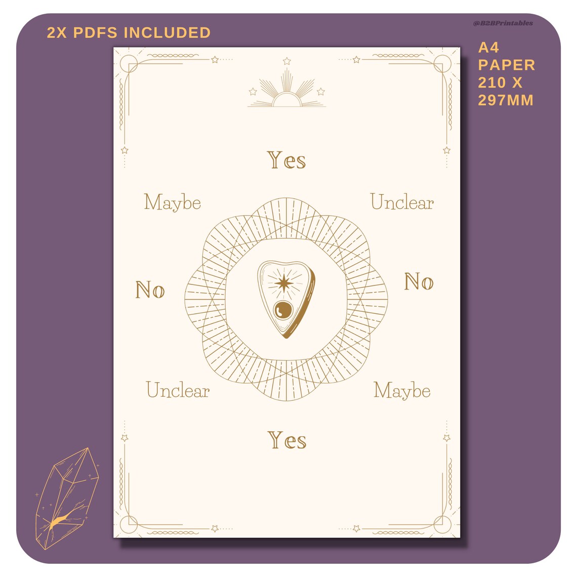 Pendulum Chart Pendulum Guide Divination Healing | Etsy