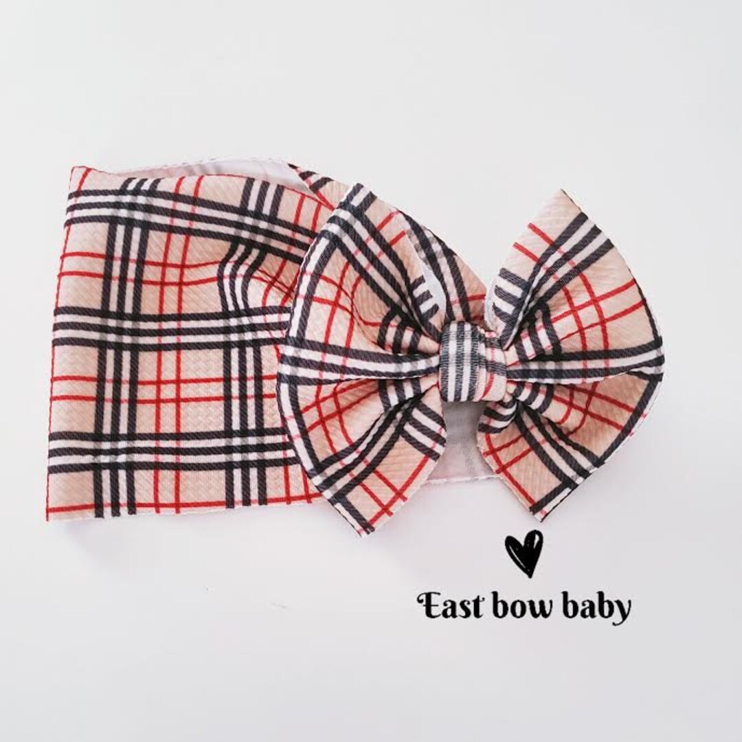Plaid Bow, Bullet Bow, Liverpool Bow, Baby Girl Bow, Big Bow, Classic ...