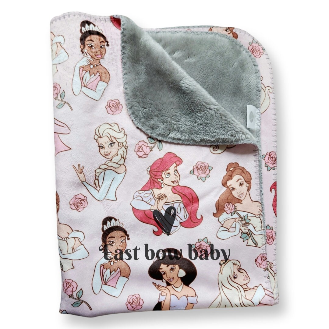 Disney Princess Blanket,disney Princess Sherpa Blanket,princess Comfy ...