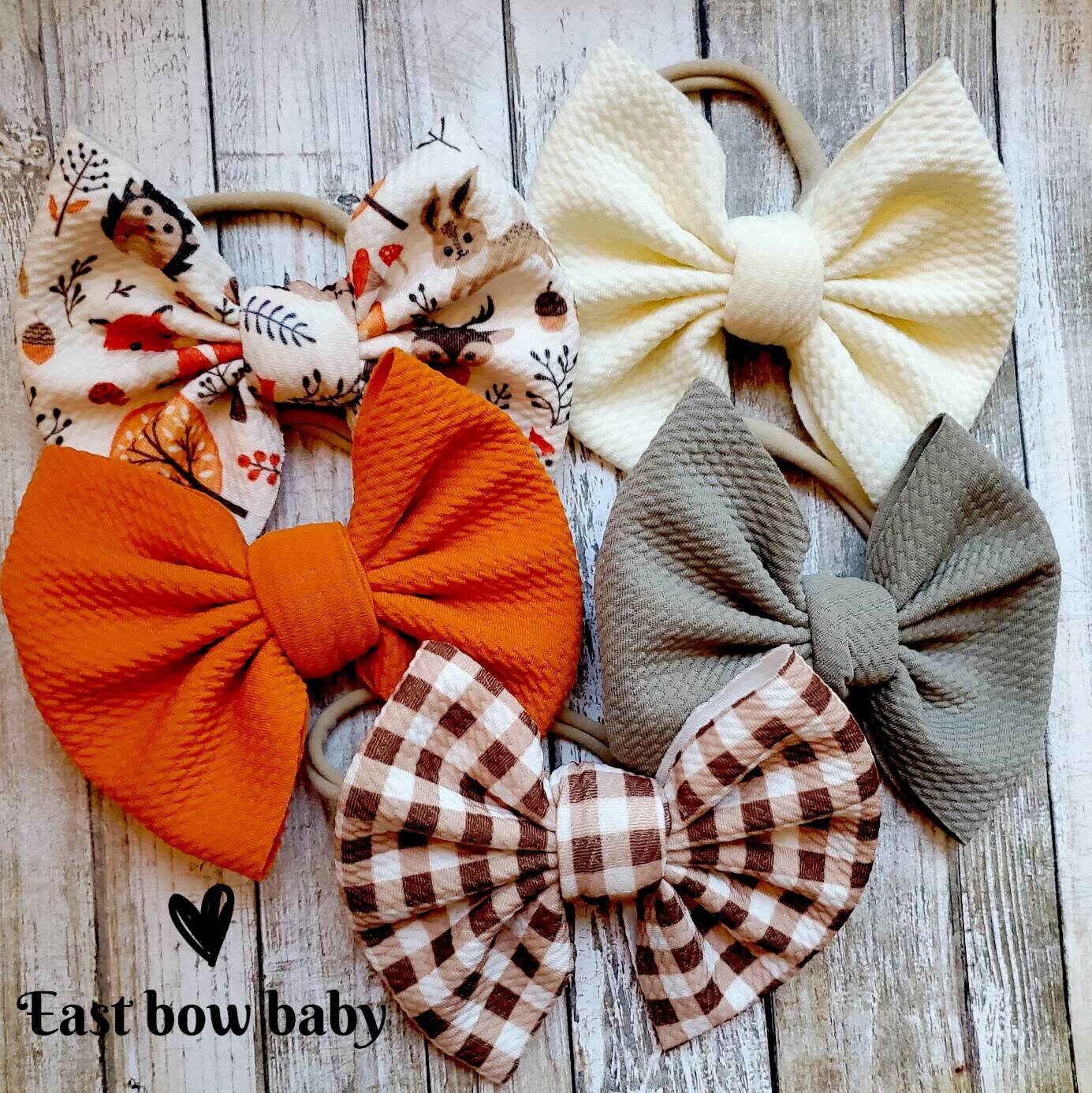 Pumpkin bow Fall bow Autumn bow | Etsy