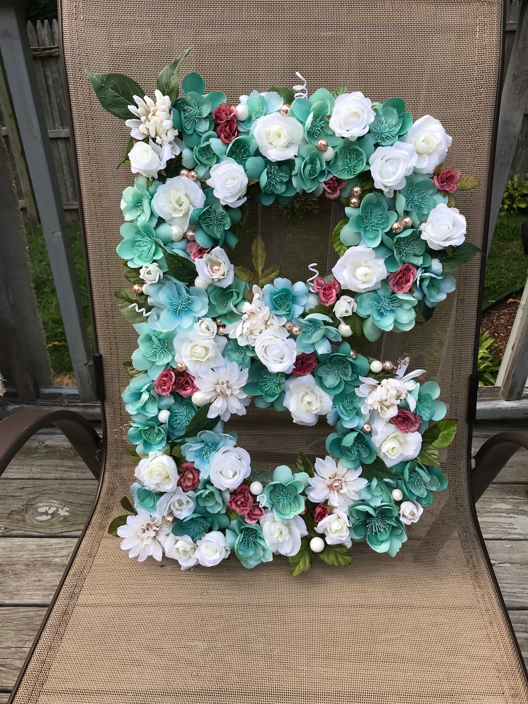 Floral Letters, Numbers - Etsy