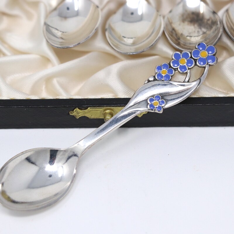 Enamel Spoons - Etsy