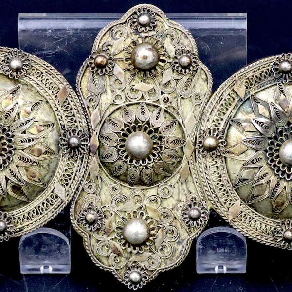 Silver Ottoman - Etsy