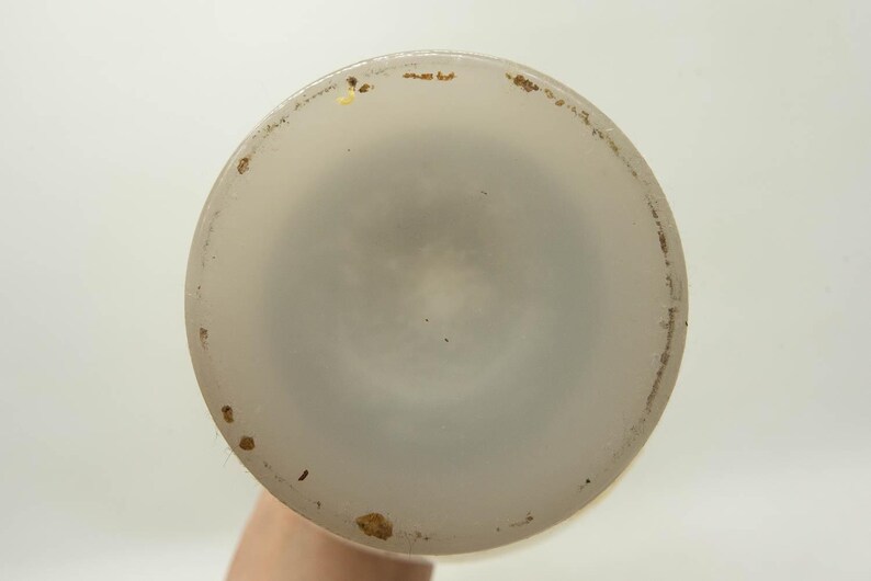 Antique Pair of Opaline Vases, White Opaque With Gold Leaf Decoration ...