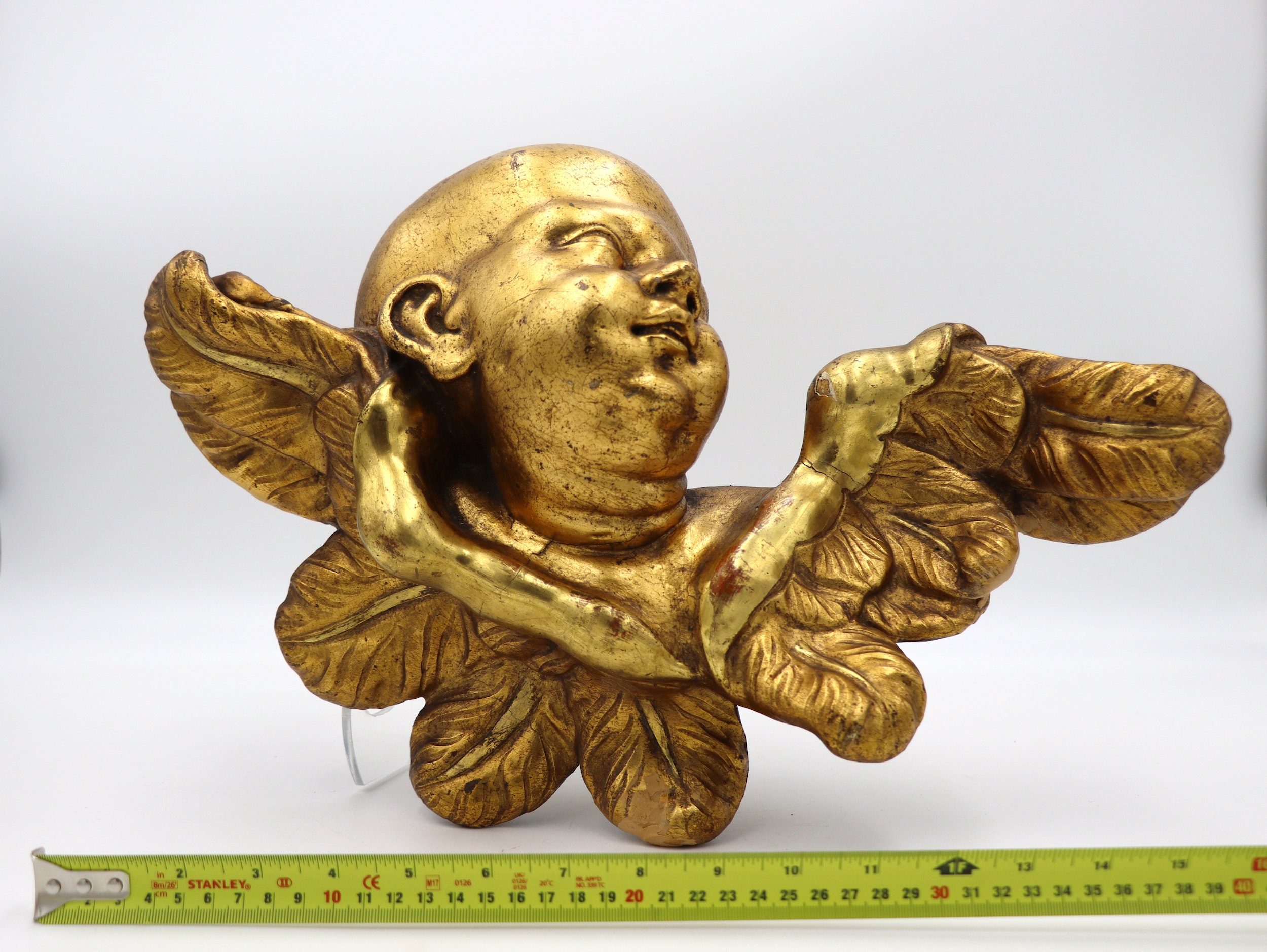 Angel Cherub Bust Gothic Antique Sculpture Angelic Sculpture - Etsy