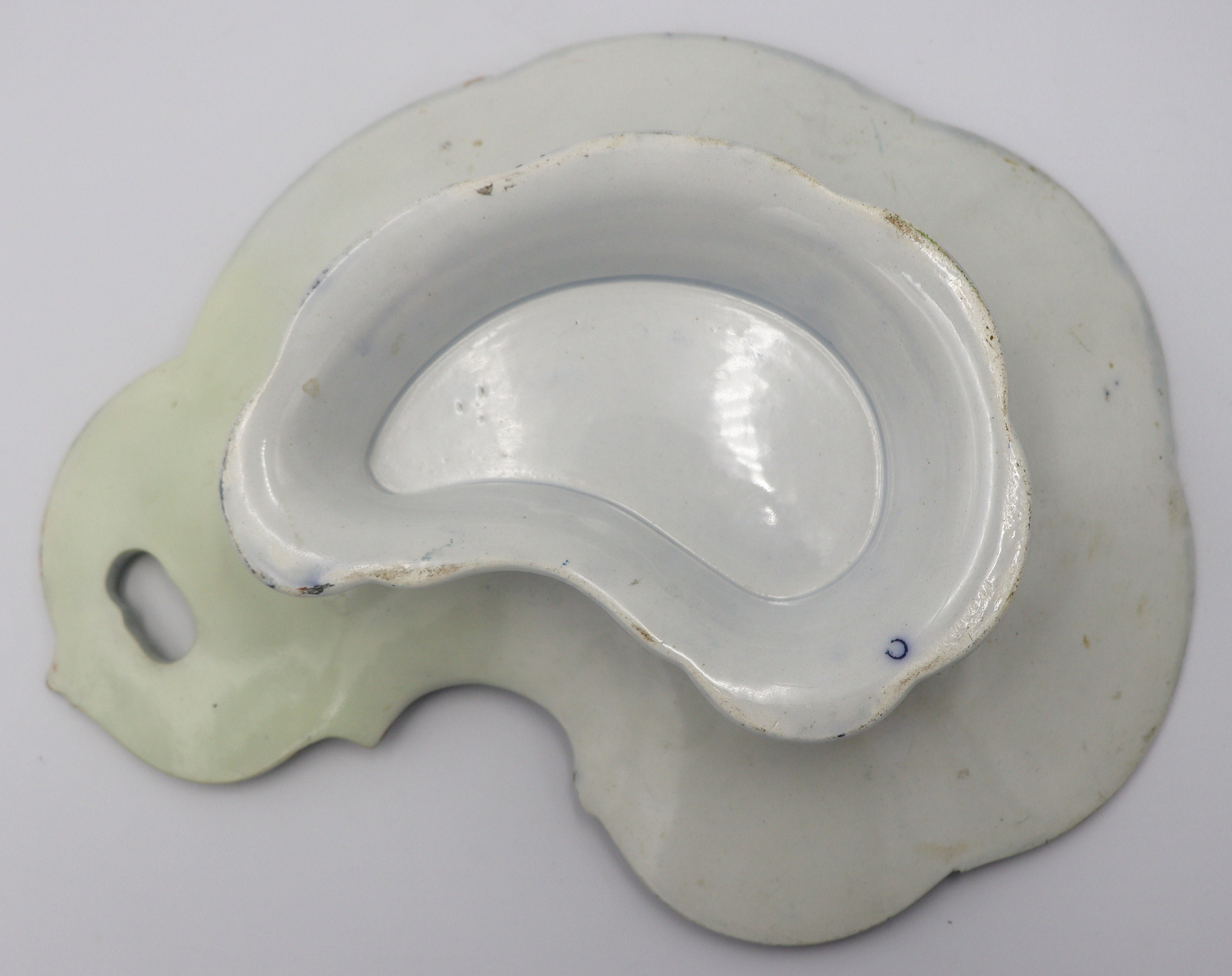 Mason Chinoiserie Ironstone Kidney Shell Plate , Serving Porcelain ...