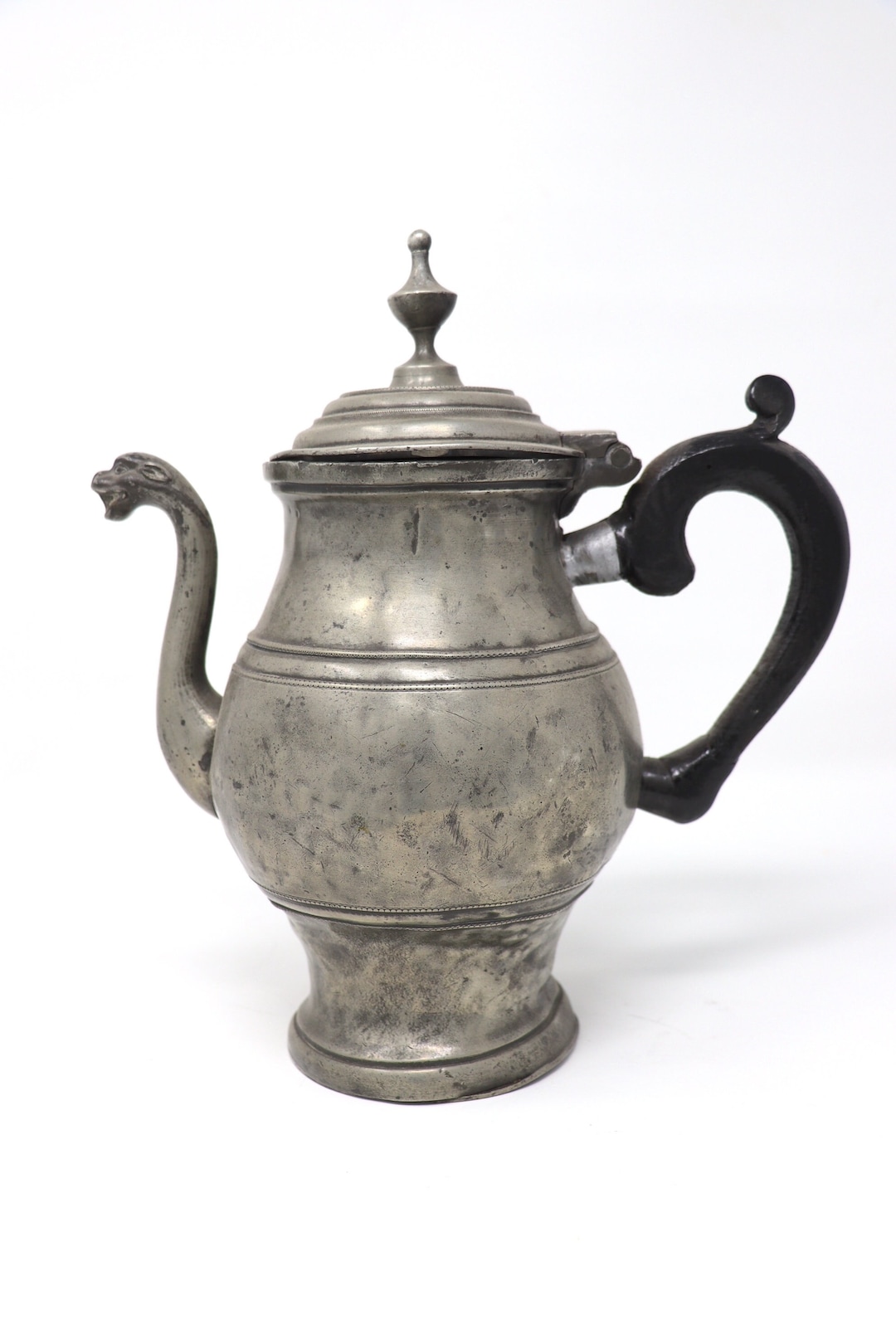Antique French Tin Tea Pot, 19th Century Gothic Style Tea Pot - Etsy