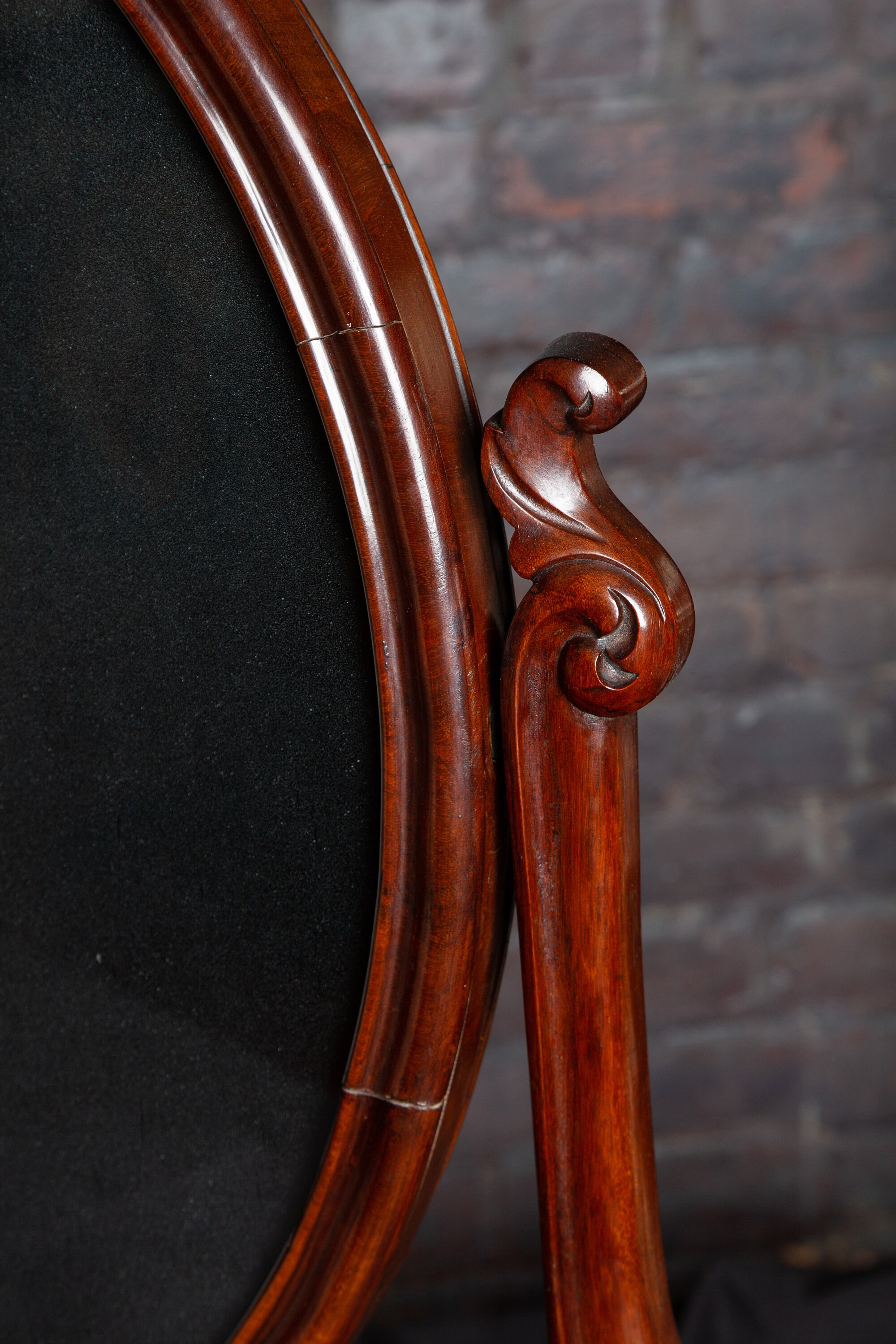 Victorian Mahogany Dressing Table Mirror, Dresser Mirror, Toilet Mirror ...