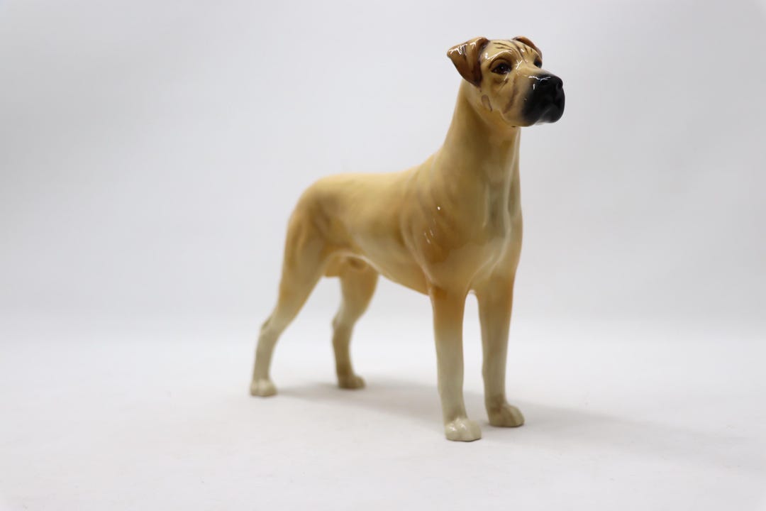 Beswick Great Dane Dog Ruler of Ouborough CH Figurine Statue Vintage ...