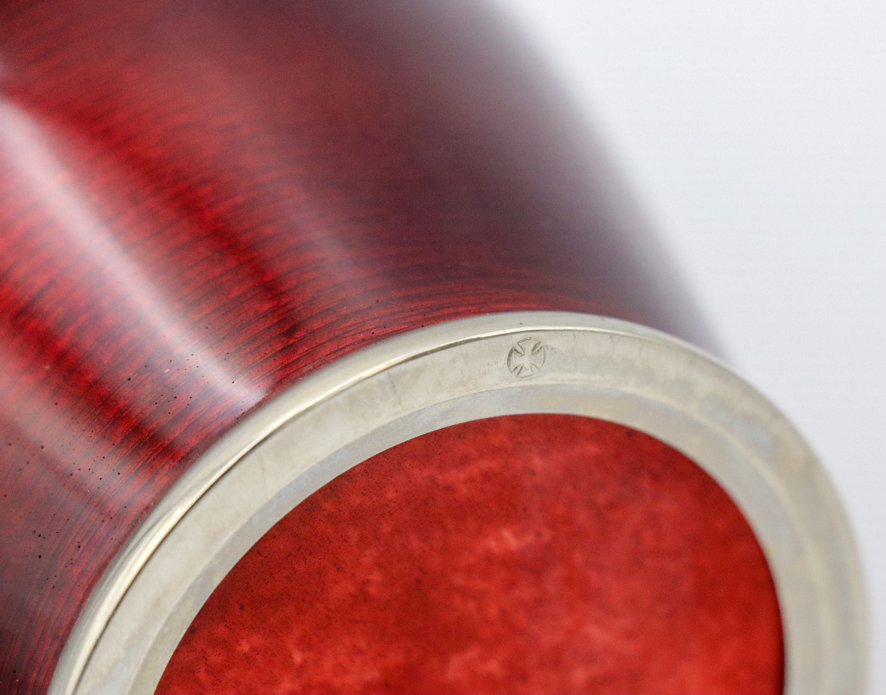 1950's Japanese Cloisonné Enamel Akasuke Ginbari Vase With Roses - Etsy