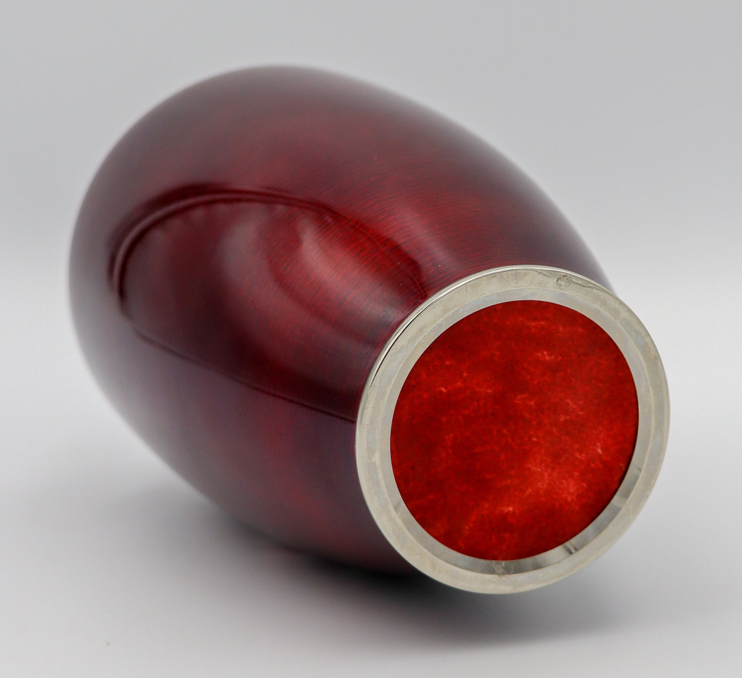 1950's Japanese Cloisonné Enamel Akasuke Ginbari Vase With Roses - Etsy