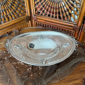 Antique Silver Plated Victorian Repousse Centerpiece Bowl Cleopatra ...