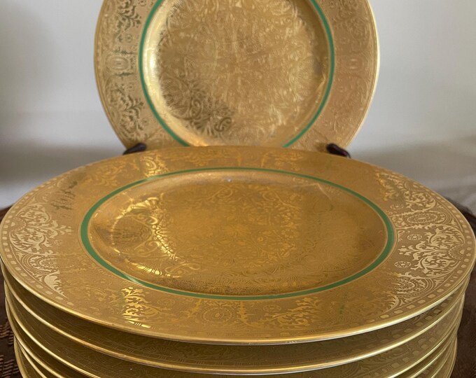 22k Gold Plates