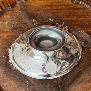Antique Silver Plated Victorian Repousse Centerpiece Bowl Cleopatra ...