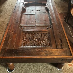 Antique Handcrafted Old Reclaimed Window Centre Table Coffee Table ...