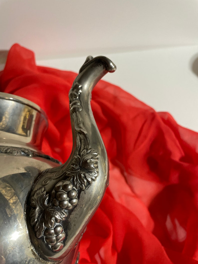 Vintage Silver Plated Copper Tea and Coffee Pot Set With Sugar - Etsy