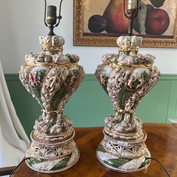 Capodimonte Lamps - Etsy