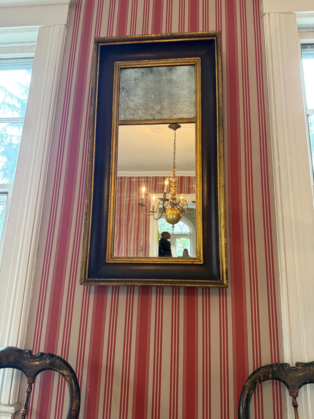 Antique Gilded Mercury Glass Mirror, 19th Century Federal Style - Etsy