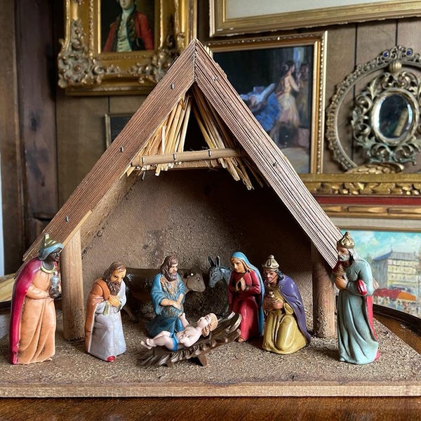 Italian Nativity Set - Etsy