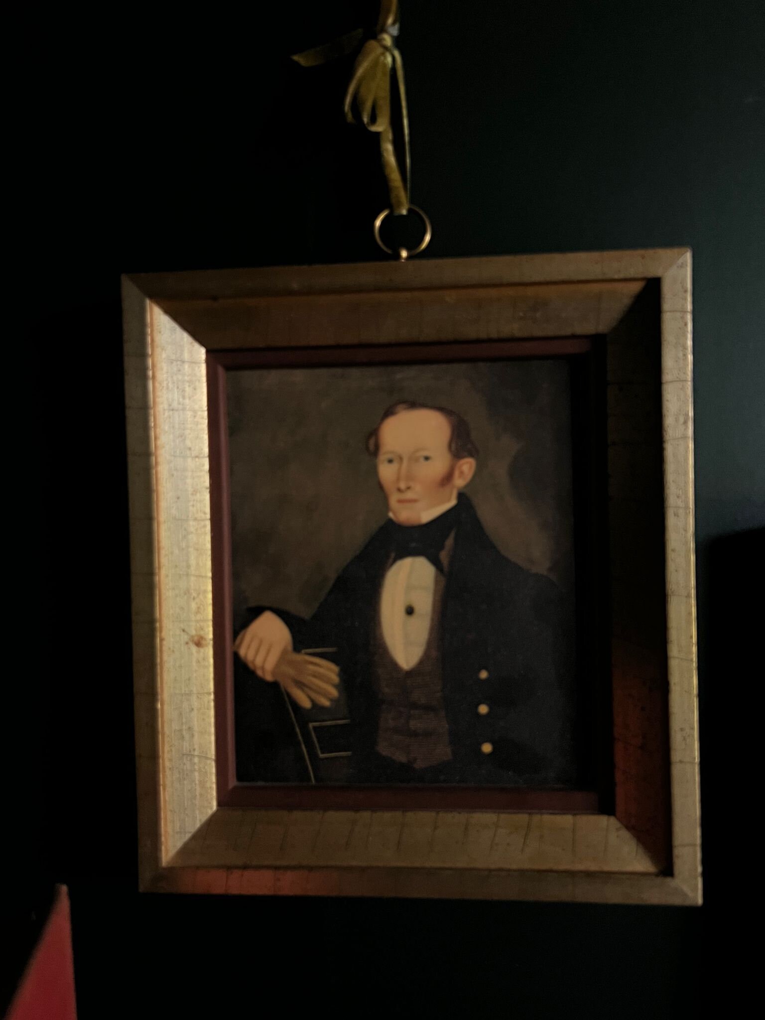 Vintage Colonial Reproduction Pair of Wall Art Primitive Folk Art Early ...