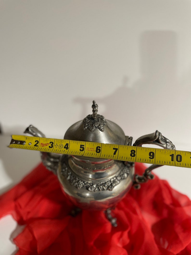 Vintage Silver Plated Copper Tea and Coffee Pot Set With Sugar - Etsy