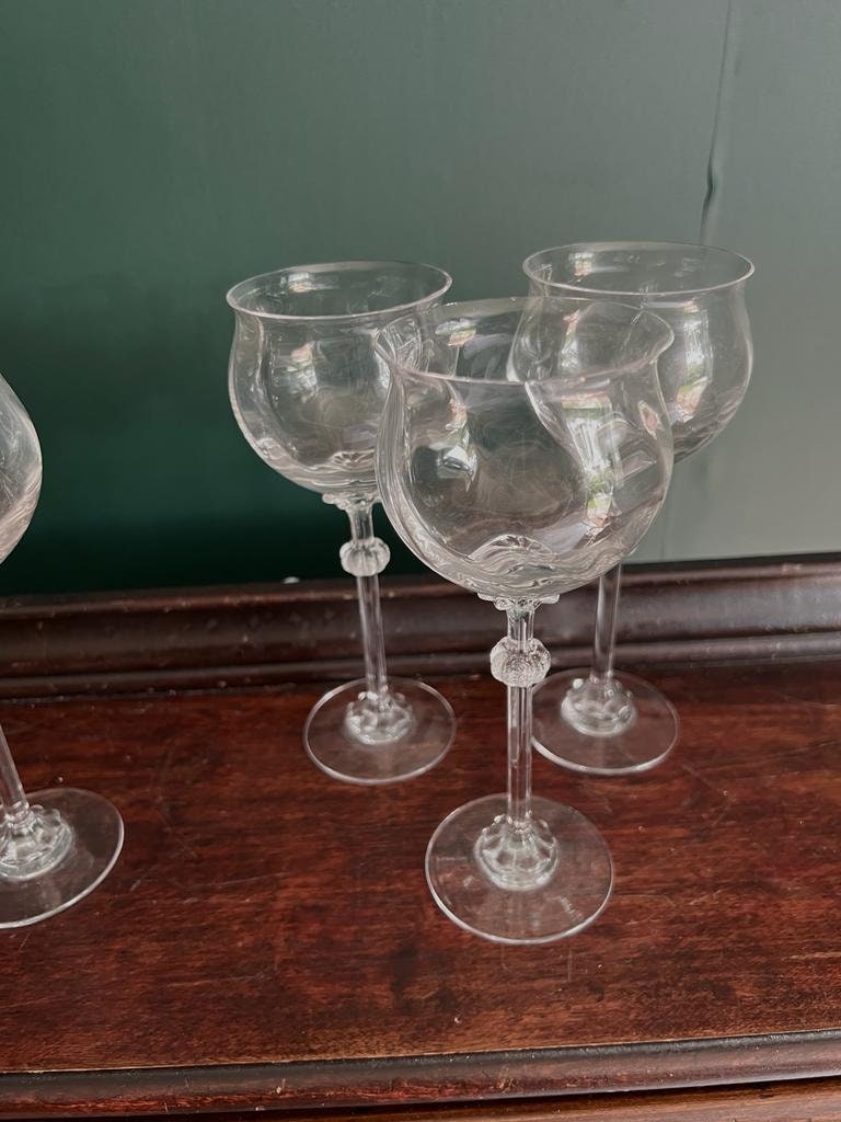 Vintage Wine Glass Set of 7 Riedel Crystal Collectible Blown - Etsy