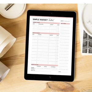 Digital Budget Planner, Finance Tracker, Finance Planner, Digital ...