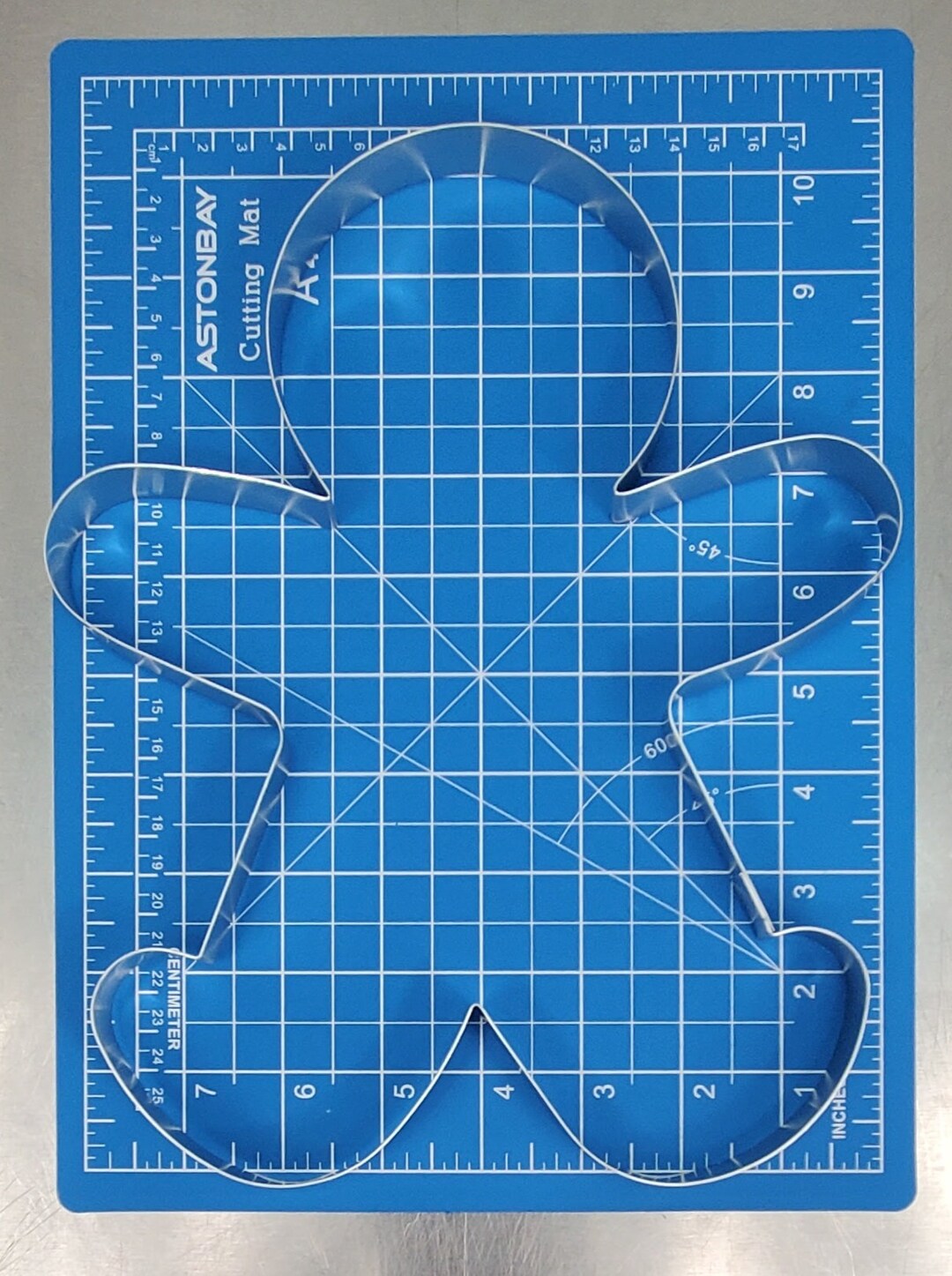 Gingerbread Extra Large Metal Cookie Cutter - Etsy