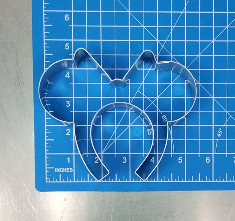 Minnie Mouse Headband Cookie Cutter Minnie Ear Cookie Cutter - Etsy
