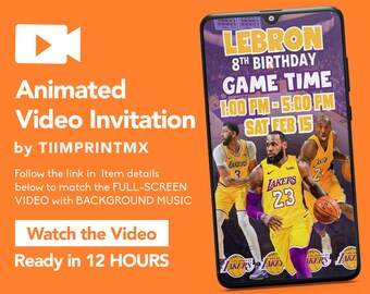 Lakers Theme Birthday Party - Etsy