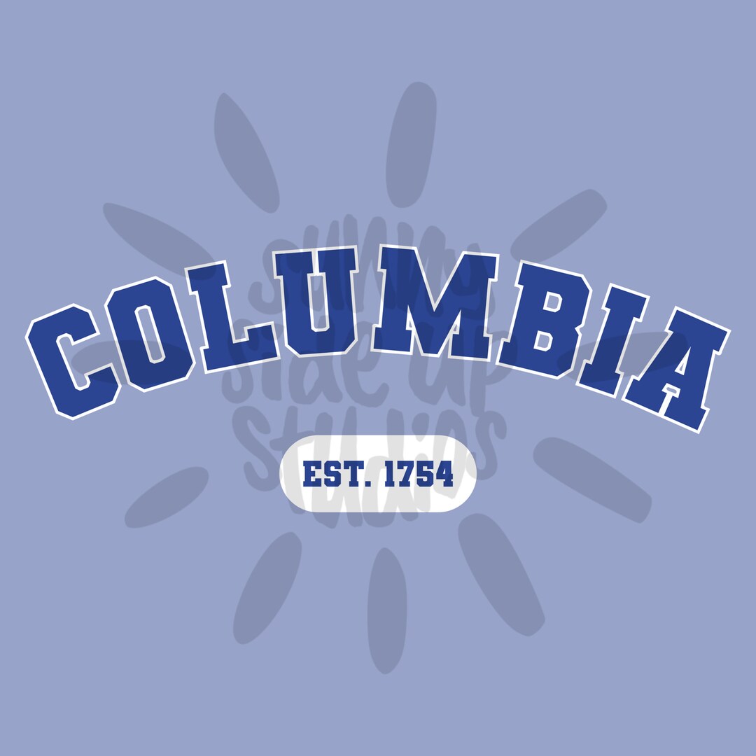 Columbia University Logo SVG and PNG - Etsy