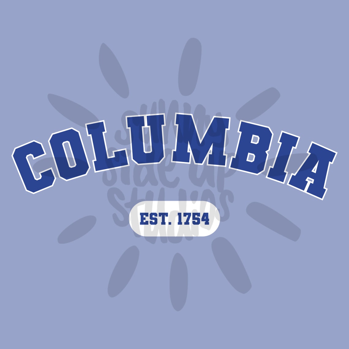 Columbia University Logo SVG and PNG - Etsy