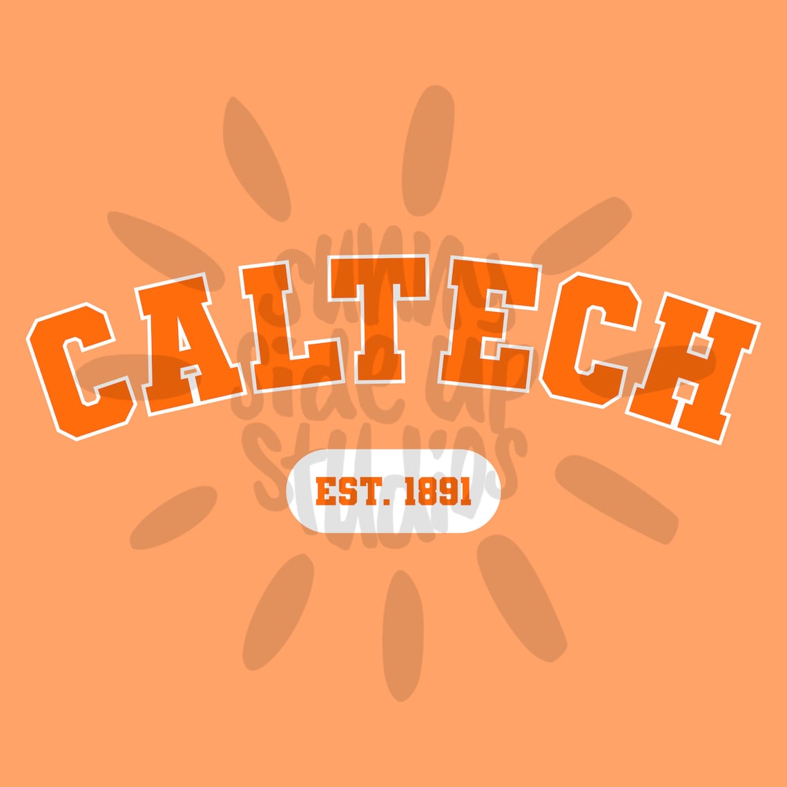 Caltech University Logo SVG and PNG - Etsy