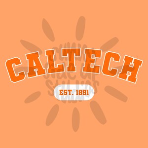 Caltech University Logo SVG and PNG - Etsy